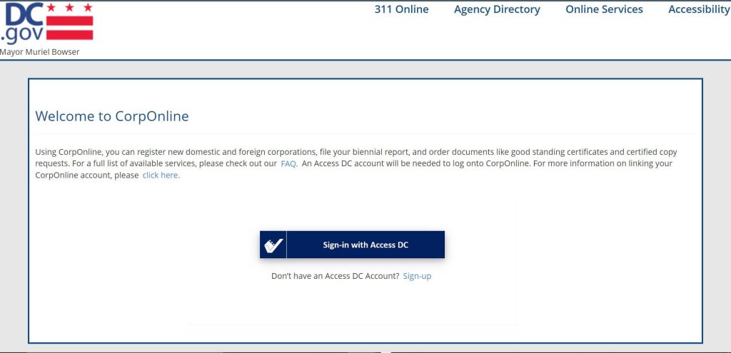 District of Columbia LLC Annual Report - File an LLC Annual Report in D.C.