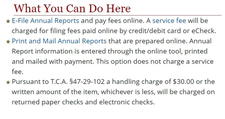 Tennessee LLC Annual Report - File an LLC Annual Report in Tennessee.